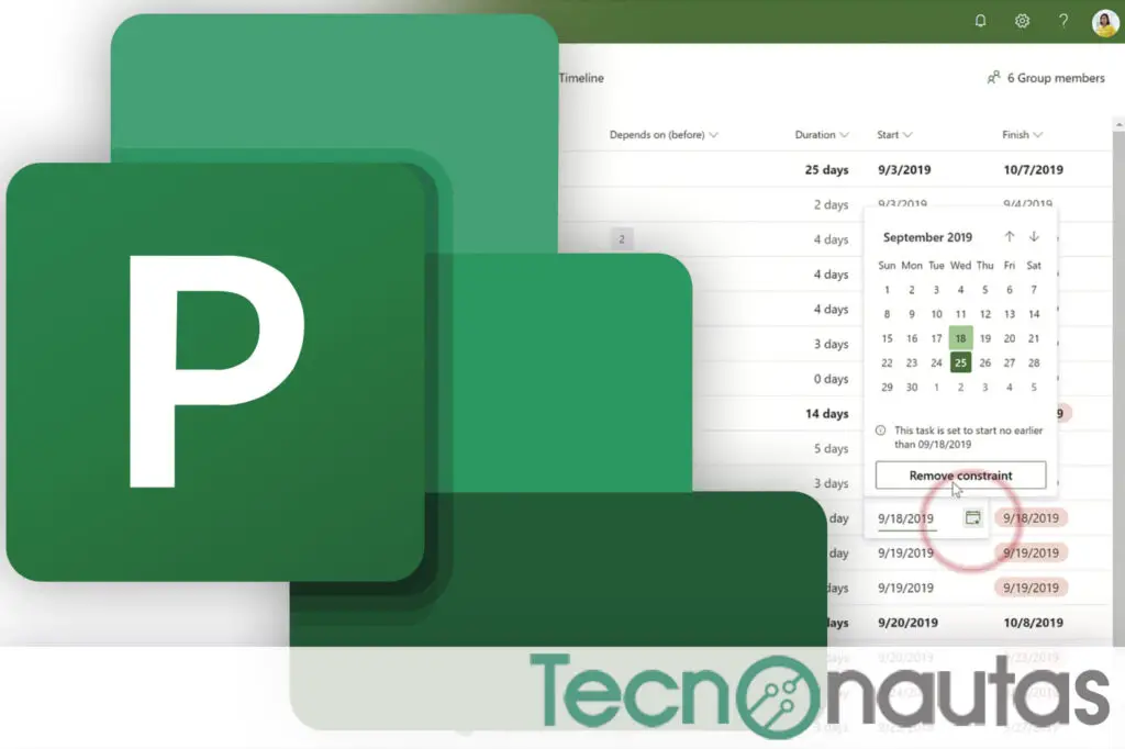 Cómo hacer un diagrama de Gantt con MS Project | TecnoNautas